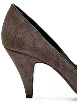JUDE Haze Suede Pumps - Grey