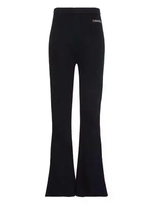 Calvin Klein Flared Trousers With Elastic Waistband