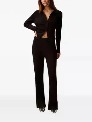 Calvin Klein Flared Trousers With Elastic Waistband