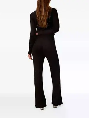Calvin Klein Flared Trousers With Elastic Waistband