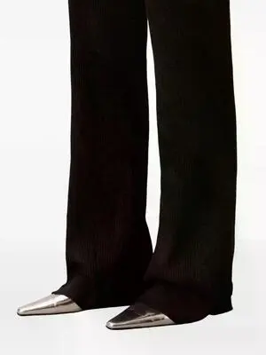 Calvin Klein Flared Trousers With Elastic Waistband