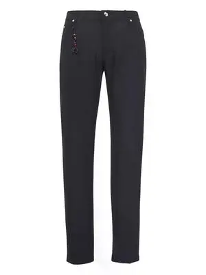 Marco Pescarolo Five-pocket Trousers - Black
