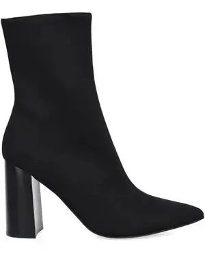 Jeffrey Campbell Siren-24 Pointed Block-heel Ankle Boots - Black