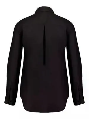 PAULA Long-sleeve Button-fastening Shirt - Black