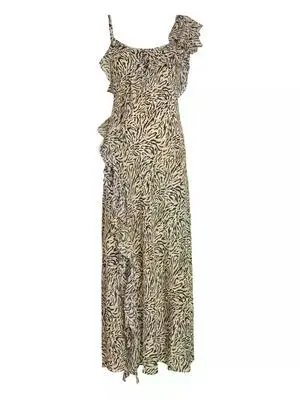 Rixo Ester Ruffled Maxi Dress