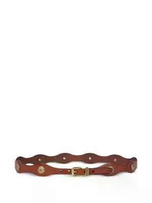 Etro Leather Belt - Brown