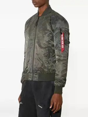 Alpha Industries Logo-print Zip Jacket