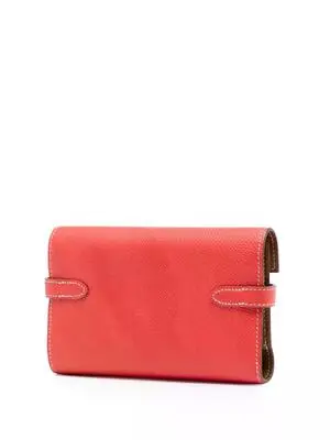 Hermès 2014 Epsom Kelly Depliant Wallet Long Wallets