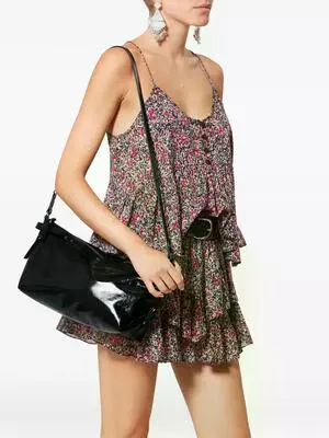 Isabel Marant Étoile Winna Day Leather Bag - Black