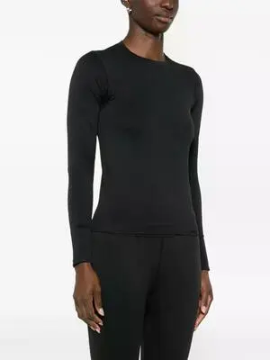 Cordova Crew-neck Baselayer Top - Black