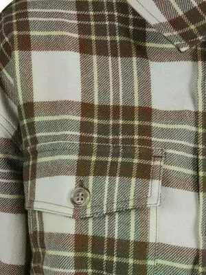 AMI Paris Check-pattern Shirt With Pockets