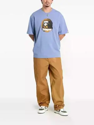 A BATHING APE Ape Head T-shirt - Blue