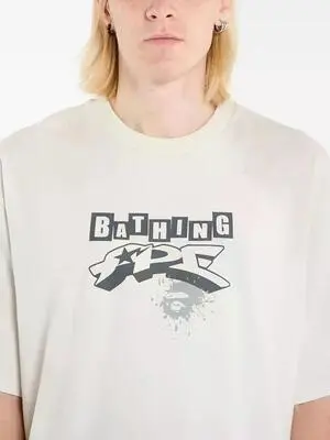 A BATHING APE Graffiti Logo T-shirt