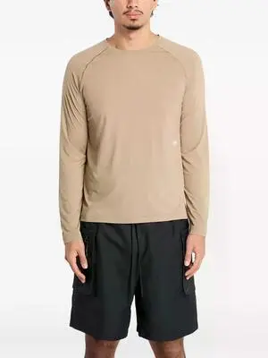 CIELE Long-sleeve Crewneck T-shirt With Raglan Sleeves