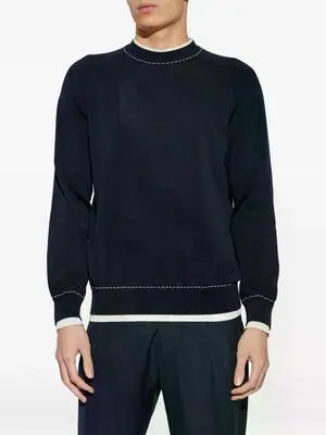 Eleventy Long-sleeve Crew-neck Sweater