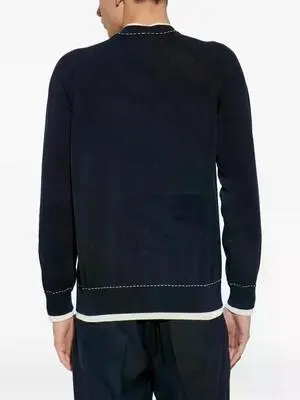 Eleventy Long-sleeve Crew-neck Sweater