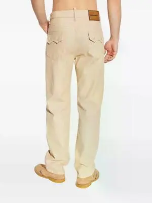 Dsquared2 Zip-up Back-patch Trousers