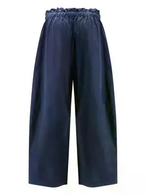 Polo Ralph Lauren Drawstring-waist Palazzo Pants - Blue