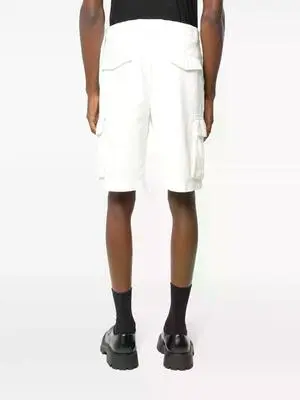 Brunello Cucinelli Cotton Cargo Shorts - White