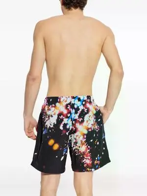 Alexander McQueen Patterned Board Shorts
