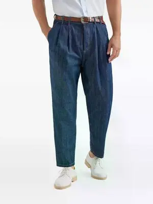 Brunello Cucinelli Double-pleated Five-pocket Trousers
