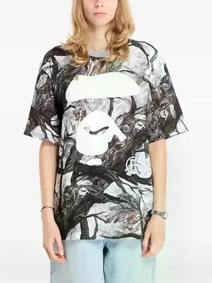 A BATHING APE Tree Edge Camo Ape Face T-shirt