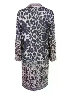 PIERRE-LOUIS MASCIA Patterned Silk Coat