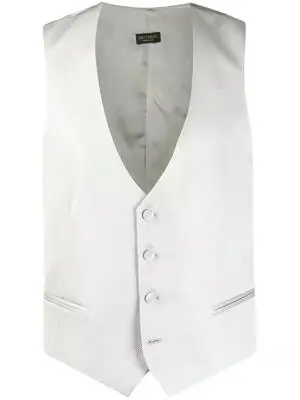 DELL'OGLIO V-neck Waistcoat