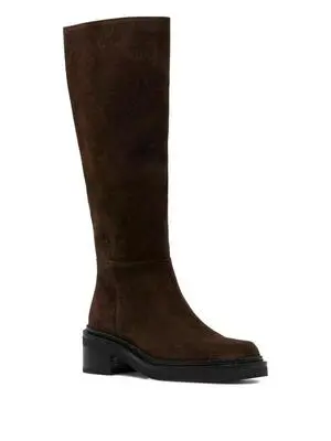 SUMMERY COPENHAGEN Suede Knee-high Boots