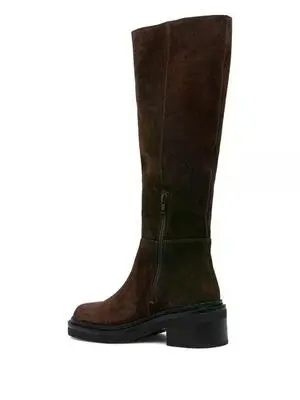 SUMMERY COPENHAGEN Suede Knee-high Boots