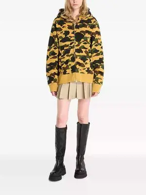 A BATHING APE 1st Camo Shark Full-zip Hoodie