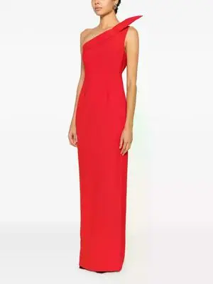 Roland Mouret One-shoulder Maxi Dress