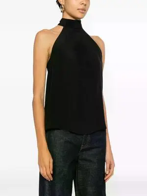 TOM FORD Ribbed Tie-neck Blouse