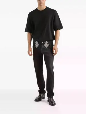 Dolce & Gabbana Embellished Five-pocket Jeans