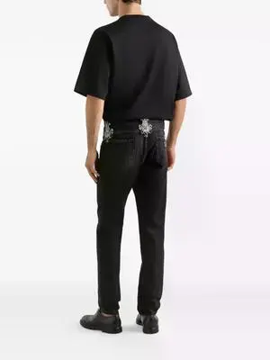 Dolce & Gabbana Embellished Five-pocket Jeans