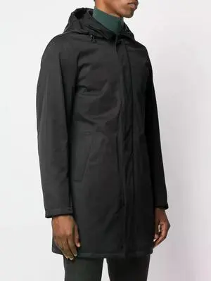 DELL'OGLIO Marvin Hooded Coat - Black