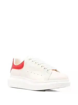 Alexander McQueen Embossed Heel Sneakers