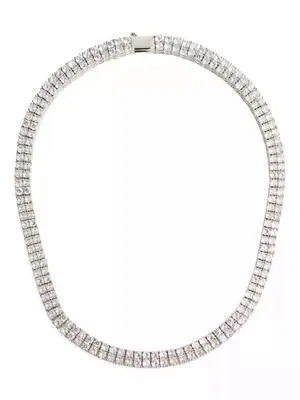 ANISA SOJKA Double Tennis Necklace