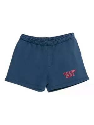 GALLERY DEPT. X Josué Thomas Logo Track Shorts - Blue