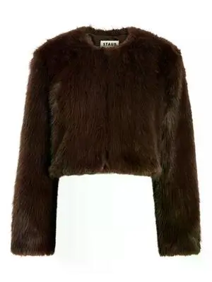 Staud Casimira Faux-fur Jacket