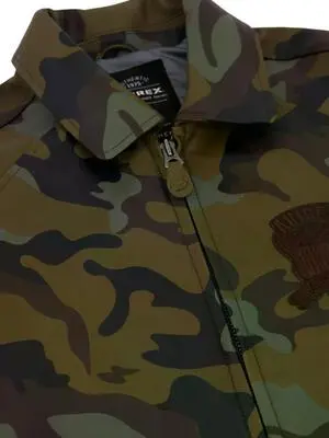 AVIREX Appliqué Camouflage Jacket