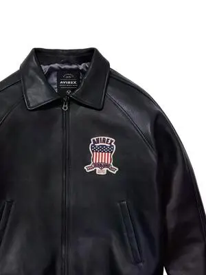 AVIREX Appliquéd Bomber Jacket