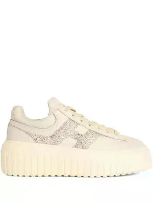 Hogan H Stripes Glitter Sneakers