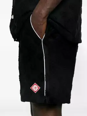 Casablanca Monogram Drawstring Shorts