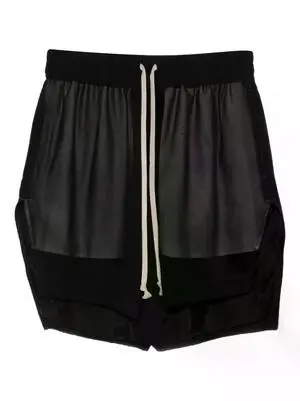 Rick Owens Panelled Drawstring Shorts