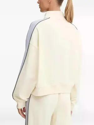 P.E Nation Stripe Detail Zip Sweatshirt
