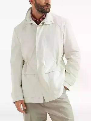Brunello Cucinelli Bonded Nylon Field Jacket