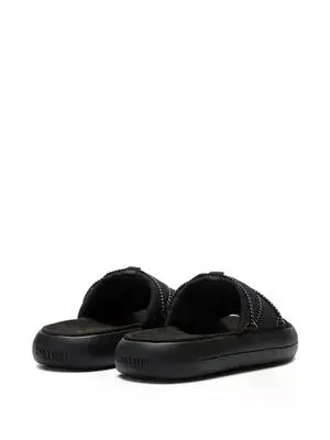 Moon Boot Icon Lace Up Slides