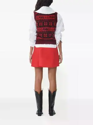 GANNI Corduroy Mini Skirt
