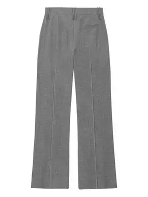 GANNI High-waisted Flared Trousers